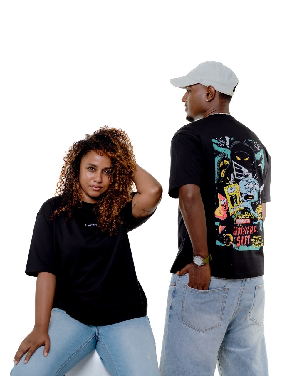 The "Graveyard Shift" Nostalgia Graphic Tee - Reha Christ